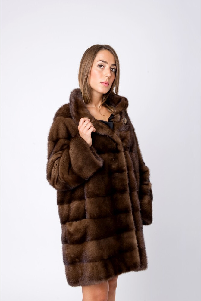 Natural Scandinavian demibuff mink fur - Serra Furrierie