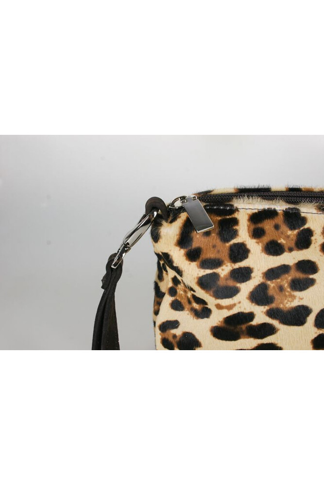 Leopard print horse pouch - Pellicceria Serra